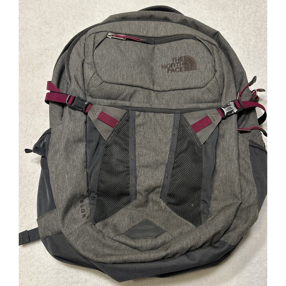 The North Face Flex Vent Backpack Gray Purple Recon O… - Gem